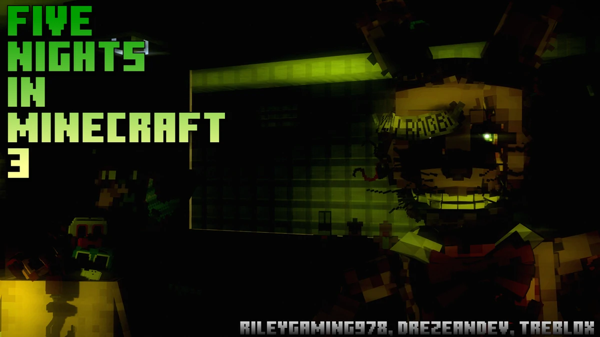 Five Nights in Minecraft 3 (RileyGaming978) | The FNAF Fan Game Wikia ...