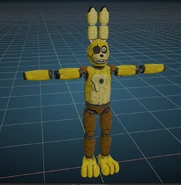 Yellow Rabbit Entity (The Puppet Experiment) | The FNAF Fan Game Wikia ...