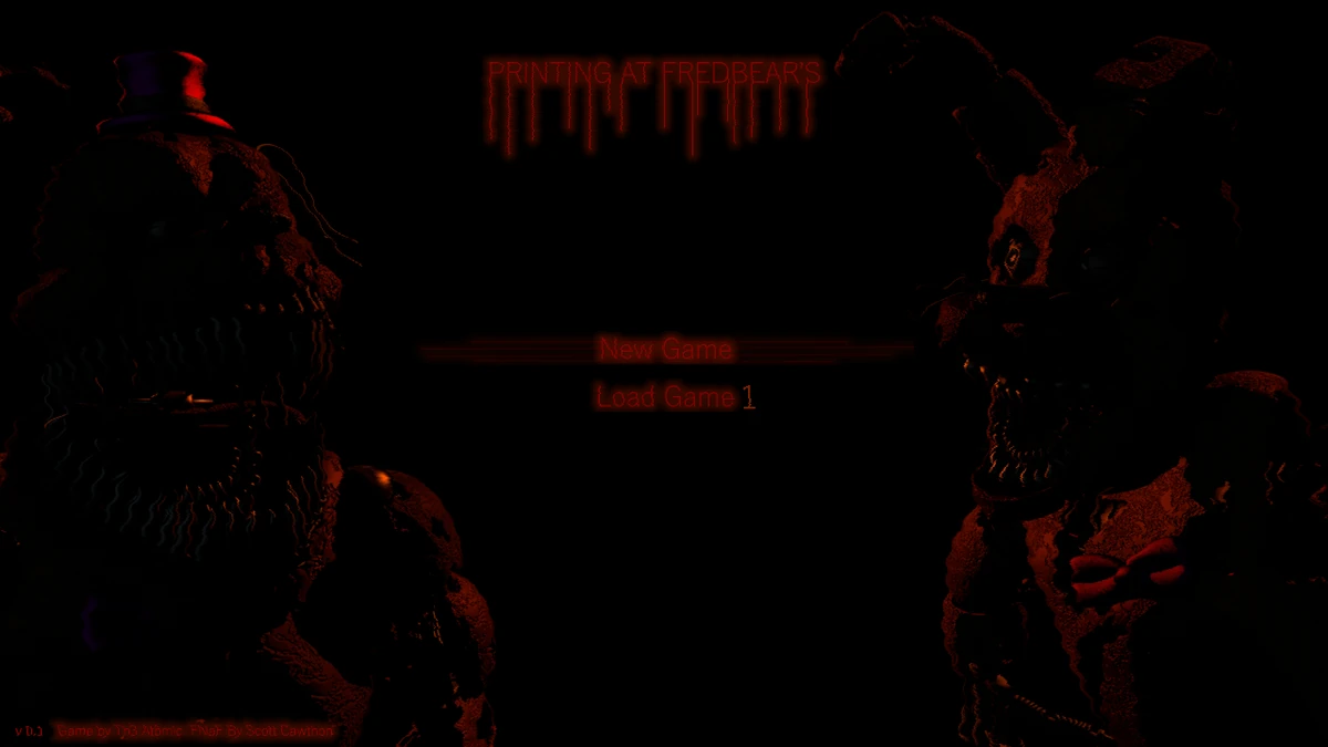 Printing at Fredbear's/Gallery | The FNAF Fan Game Wikia | Fandom