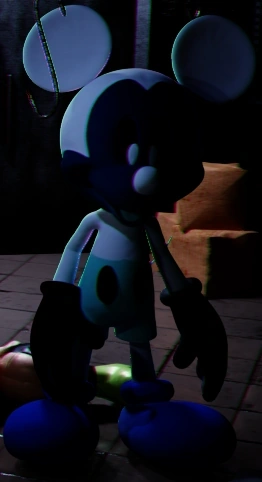 Classic Photo-Negative Mickey (Five Nights at Treasure Island) | The ...