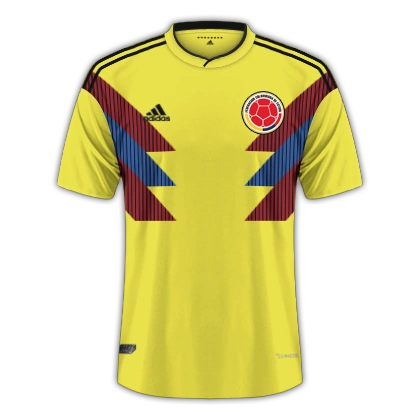 Colombia national football team/Kit history | Football Wiki | Fandom