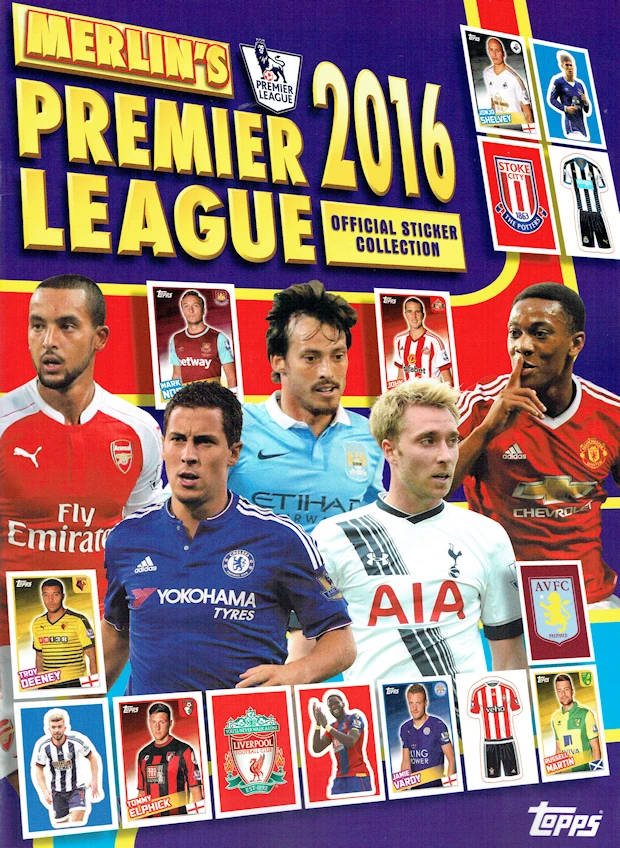 Merlin's Premier League 2016 Sticker Collection | Football Wiki | Fandom