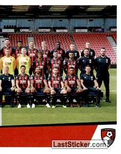 Premier League 2019 Sticker Collection Bournemouth Team Photo (No.5 ...