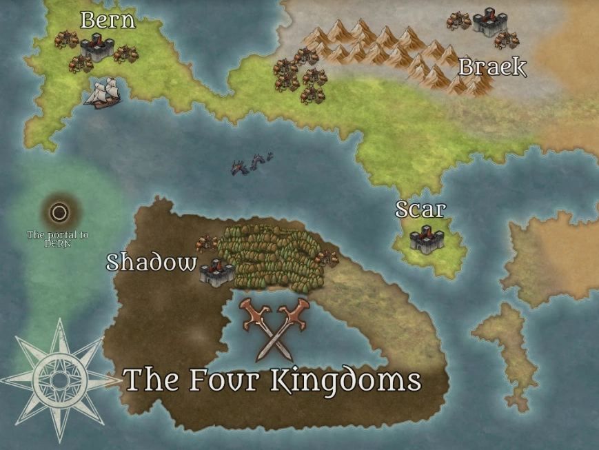Maps | The Four Kingdoms Wiki | Fandom