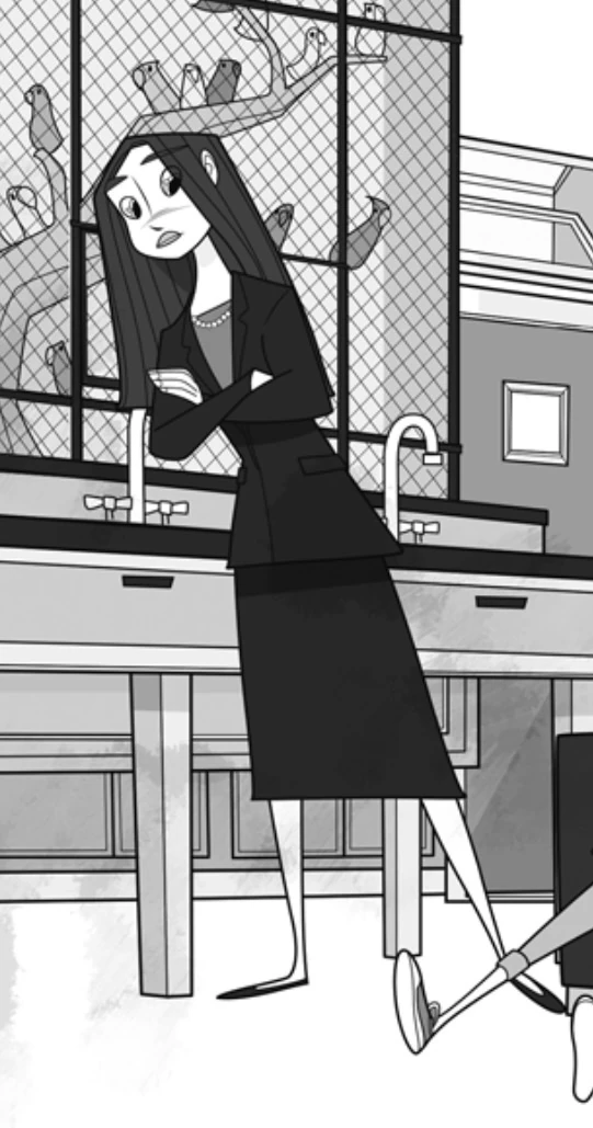 Miss Harrow | The Friday Barnes Wiki | Fandom