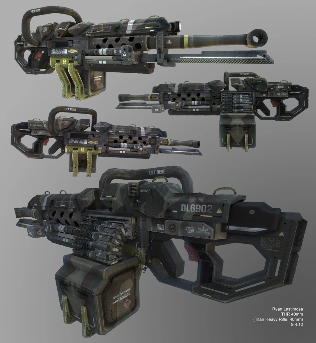 40mm Titan Heavy Rifle | The Frontier Wikia | Fandom