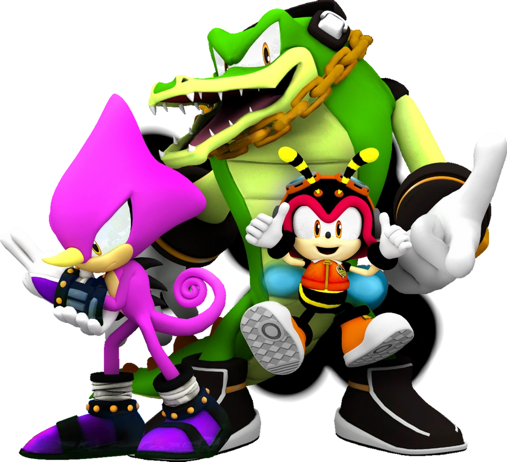 Team Chaotix | The Game Characters Movie Wiki | Fandom