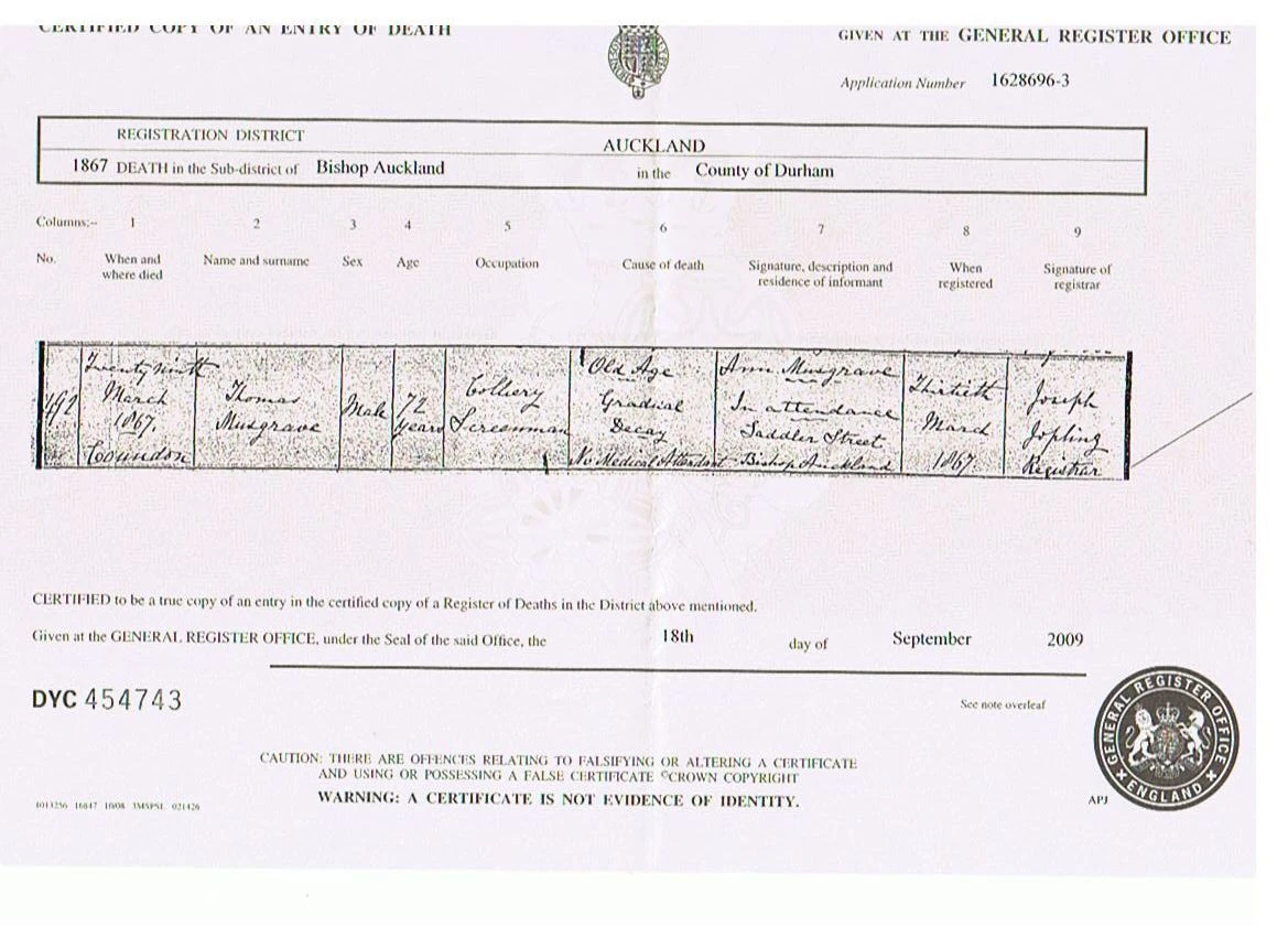 Thomas Musgrave (1794-1867) | The Genealogy Wiki | Fandom