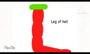 Leg of Hell | The giants Trevor Henderson creations Wiki | Fandom