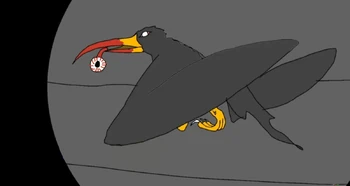 Shadow bird | The giants Trevor Henderson creations Wiki | Fandom