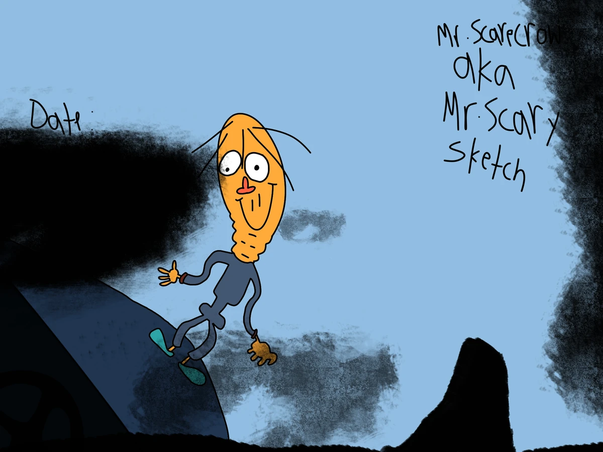 Mr.Scarecrow | The giants Trevor Henderson creations Wiki | Fandom