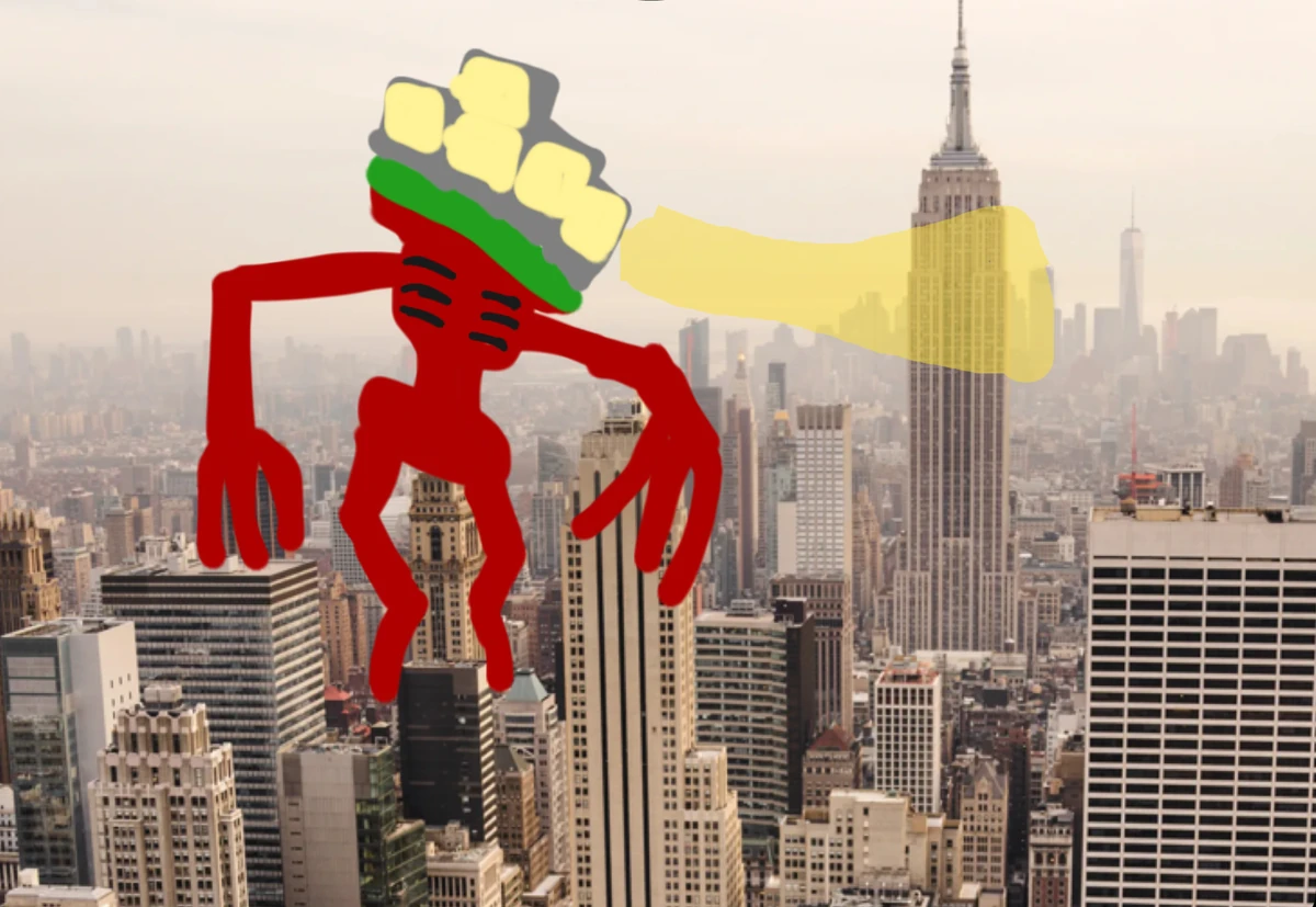 The City Roamed | The giants Trevor Henderson creations Wiki | Fandom