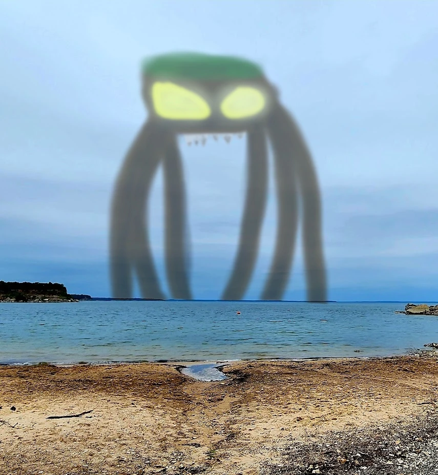 Island head | The giants Trevor Henderson creations Wiki | Fandom