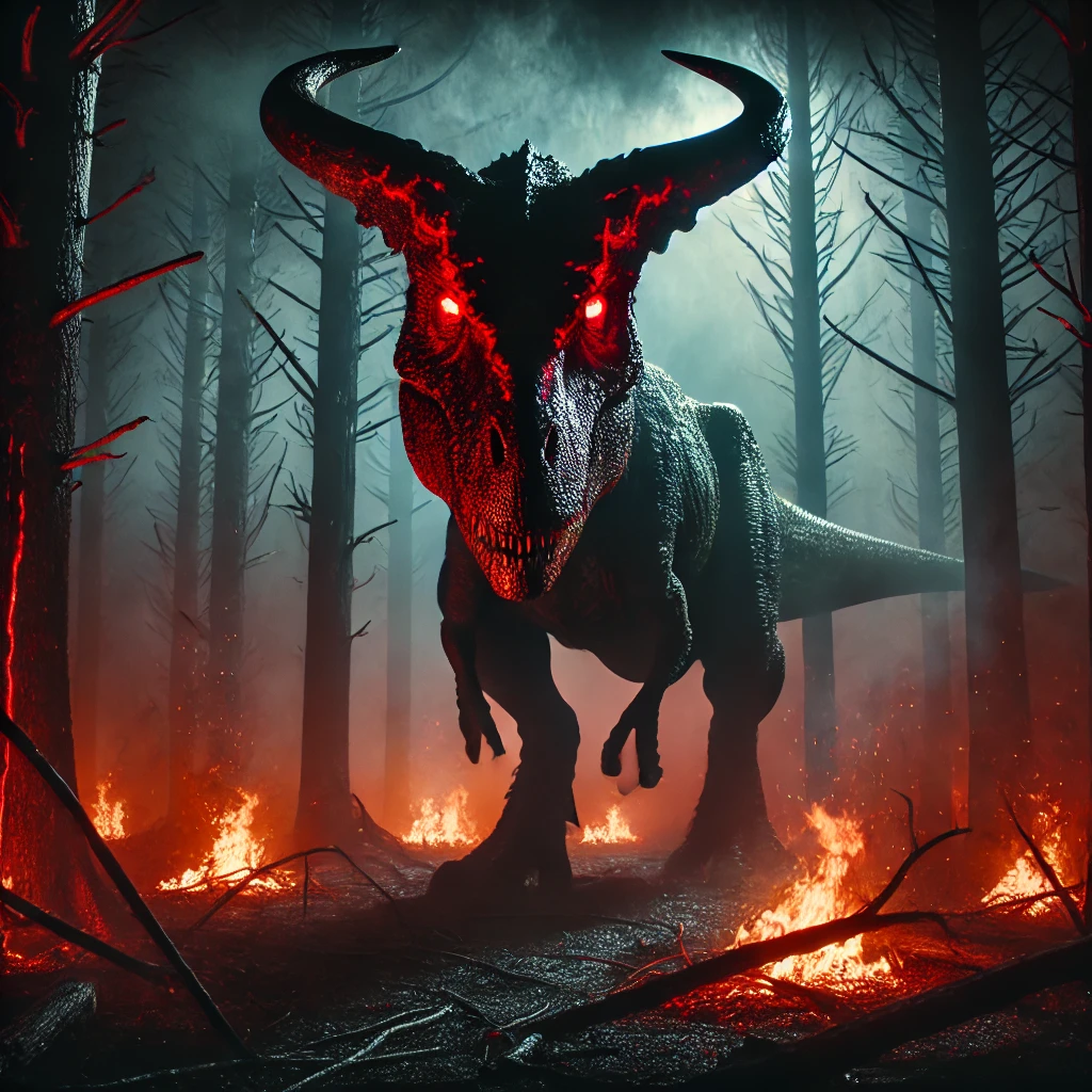 Dark Dinosaur (Ai images) | The giants Trevor Henderson creations Wiki ...