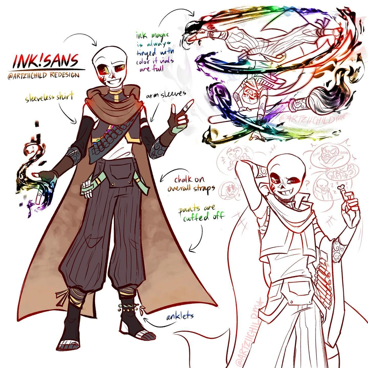 Ink!Sans | The God's Series Wiki | Fandom