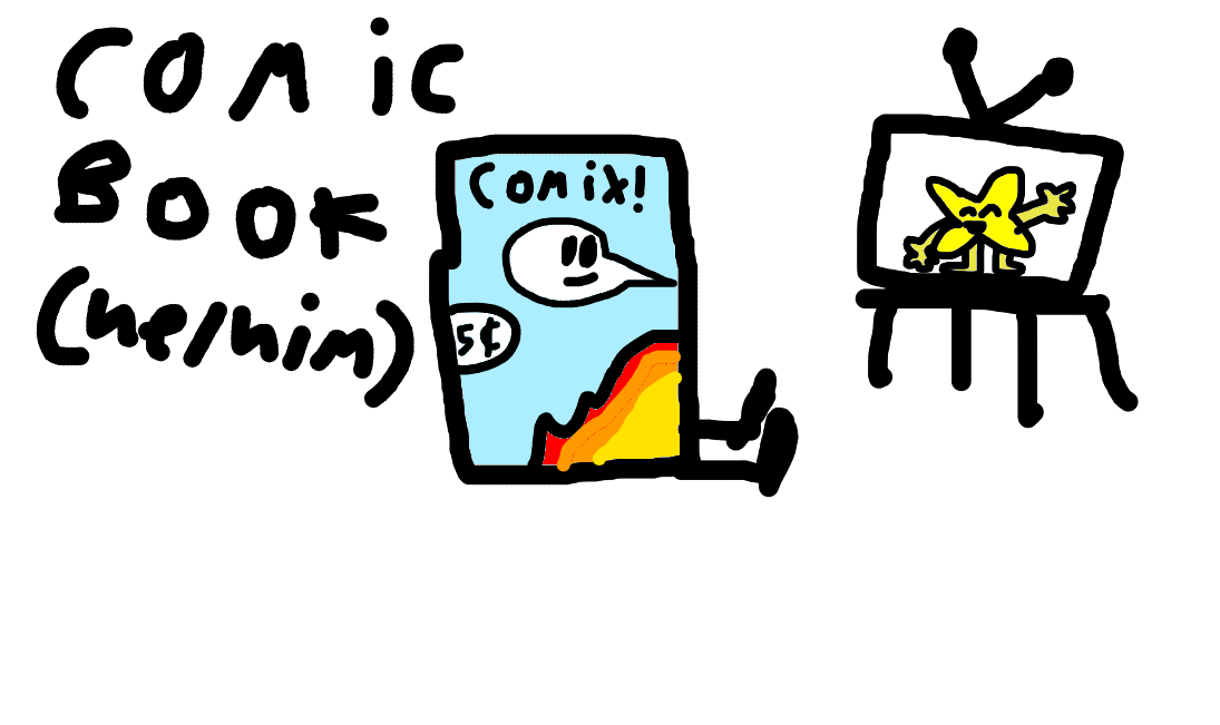 Comic Book | The Great Baking Object Show Wiki | Fandom