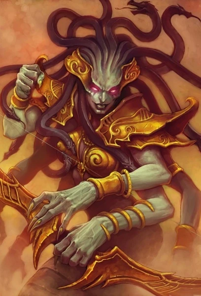 Naga sea witch | The Great Bestiary Wikia | Fandom