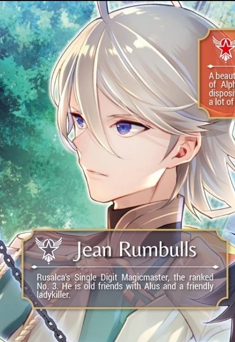 Jean Rumbulls | The Greatest Magicmaster's Retirement Plan Wiki | Fandom