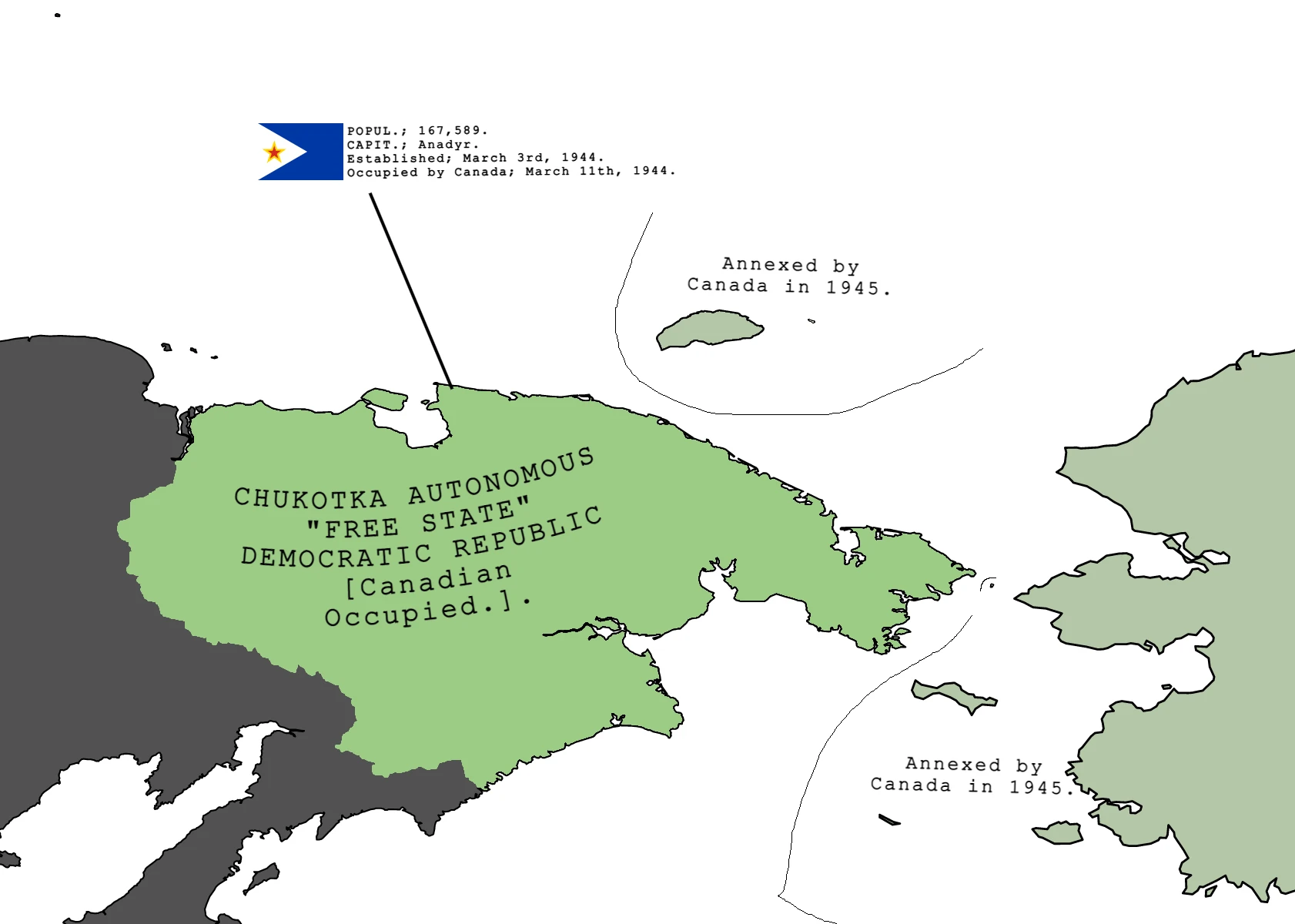 Chukchi People Map