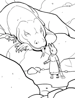 dragon prince coloring pages