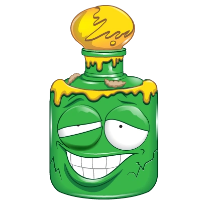 Stinky Aftershave | The Grossery Gang Collector Cards Wiki | Fandom