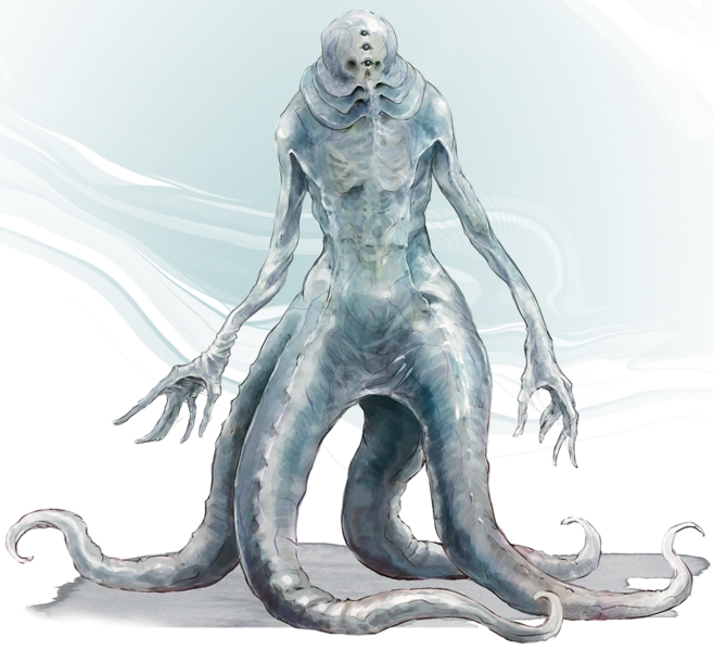 Tentacled Aqua Humanoids