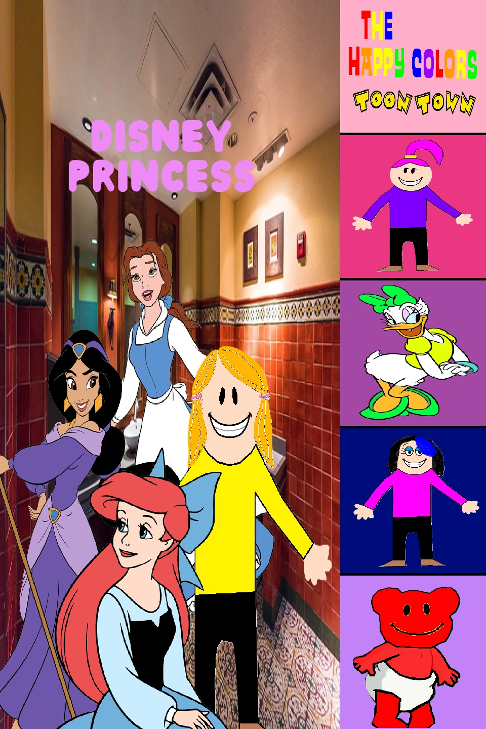 Toon Town Disney Princess | The Happy Colors Wiki | Fandom
