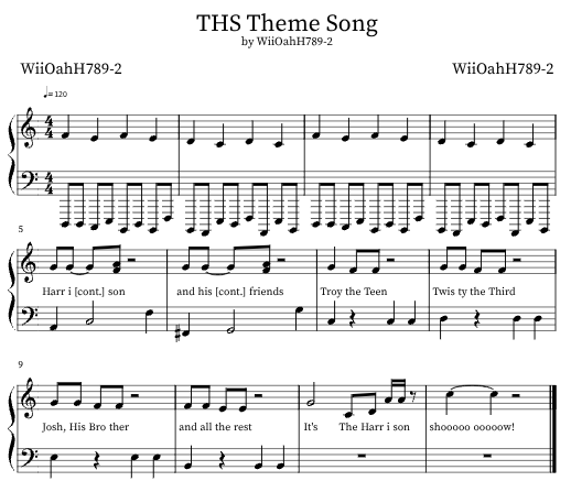THS Theme Song | The Harrison Show Wiki | Fandom