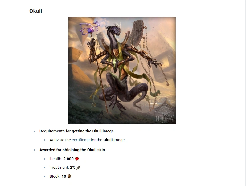 Ingredients for making the Okuli | The Heavens Wikia | Fandom