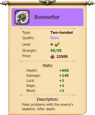 Bonesetter | The Heavens Wikia | Fandom