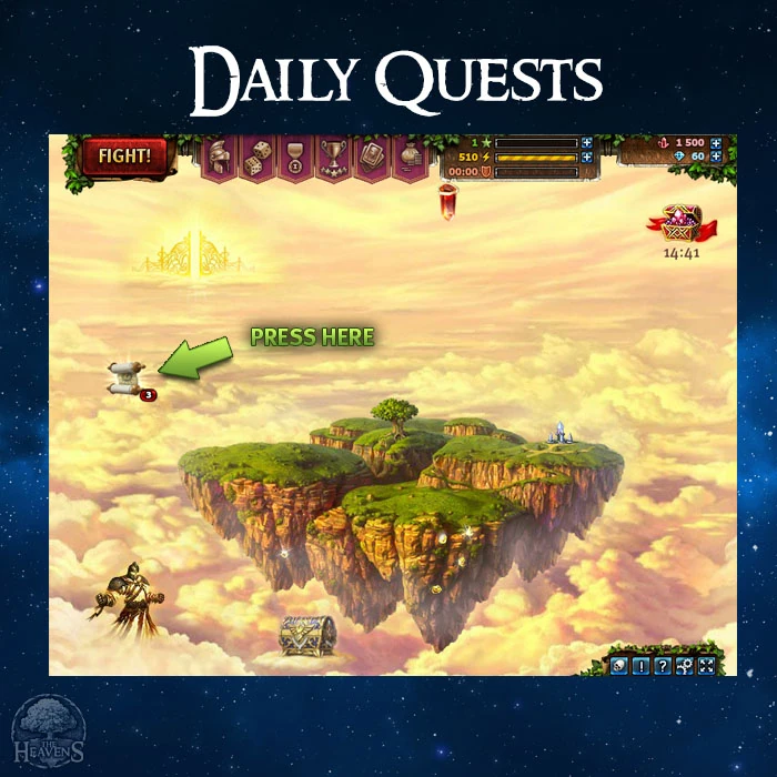 Daily Quests 8-10 Levels | The Heavens Wikia | Fandom