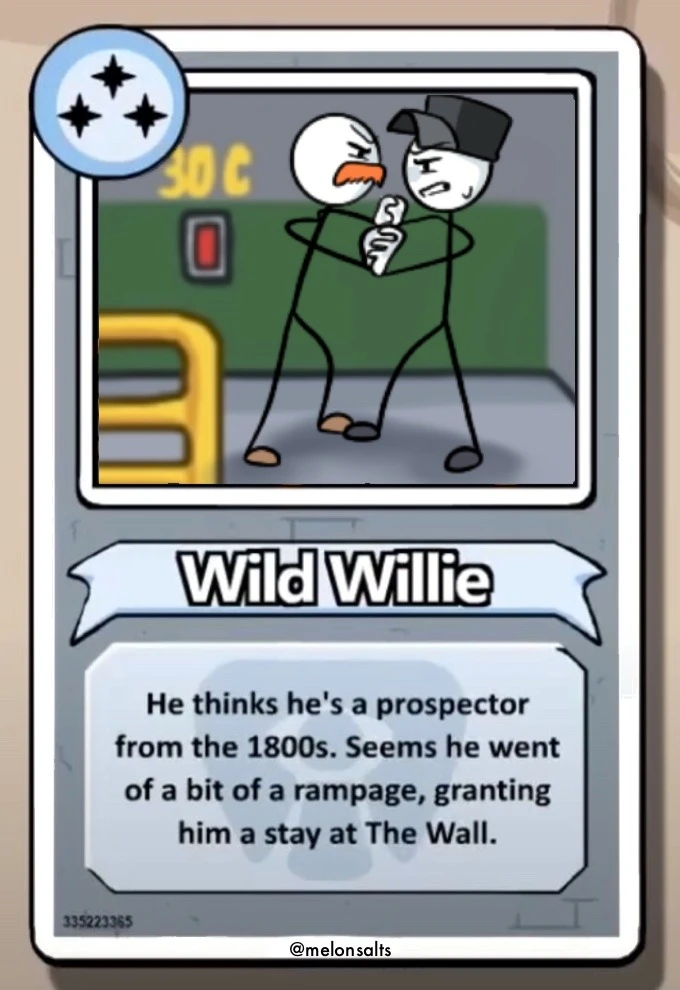 Wild Willie (Ending the Cycle: Government Supported Rescue Operative) | The Henry Stickmin ...