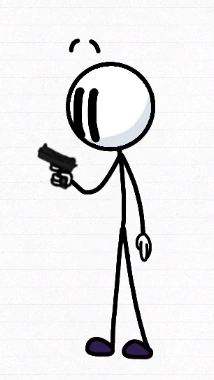 Martin Cameron (Fugitive: Mastering the Gun) | The Henry Stickmin ...