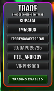 Trading | The House Wiki | Fandom