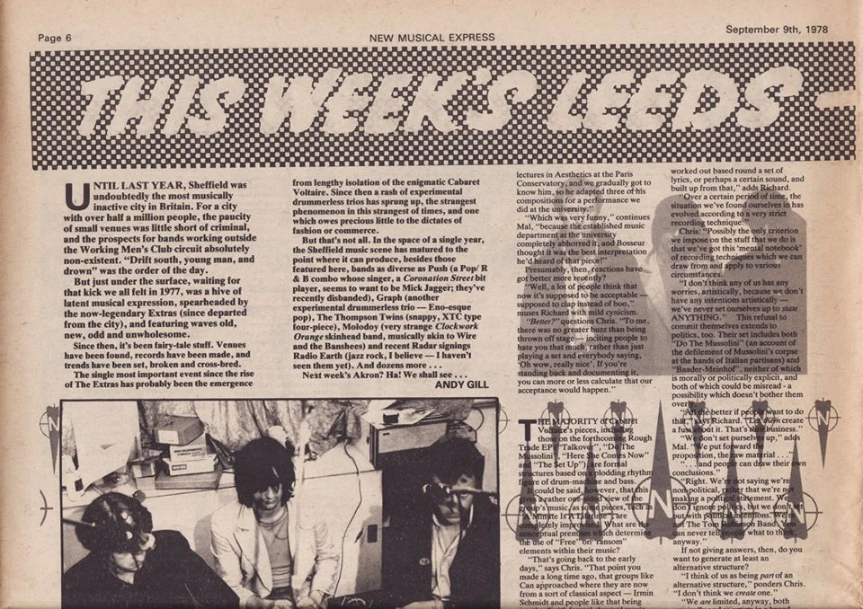 NME (New Musical Express) | The Human League Wiki | Fandom