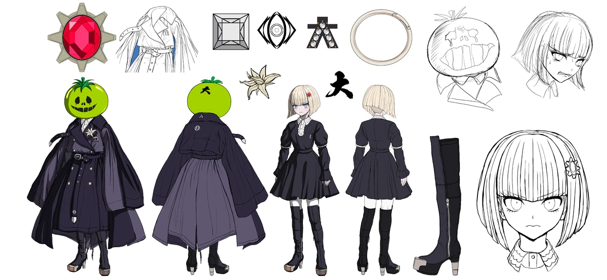 Kurara Oosuzuki's Gallery | The Hundred Line Wiki | Fandom