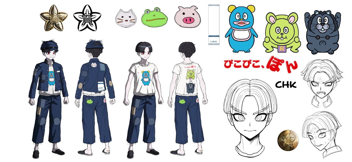 Gaku Maruko's Gallery | The Hundred Line Wiki | Fandom