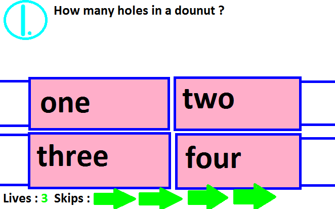 Question 1 ( The Impossible Quiz Magazine ) | The impossible quiz 3 4 5 ...