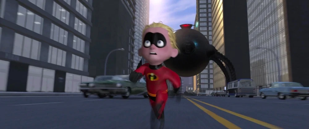 The Incredibles Violet And Dash Fight