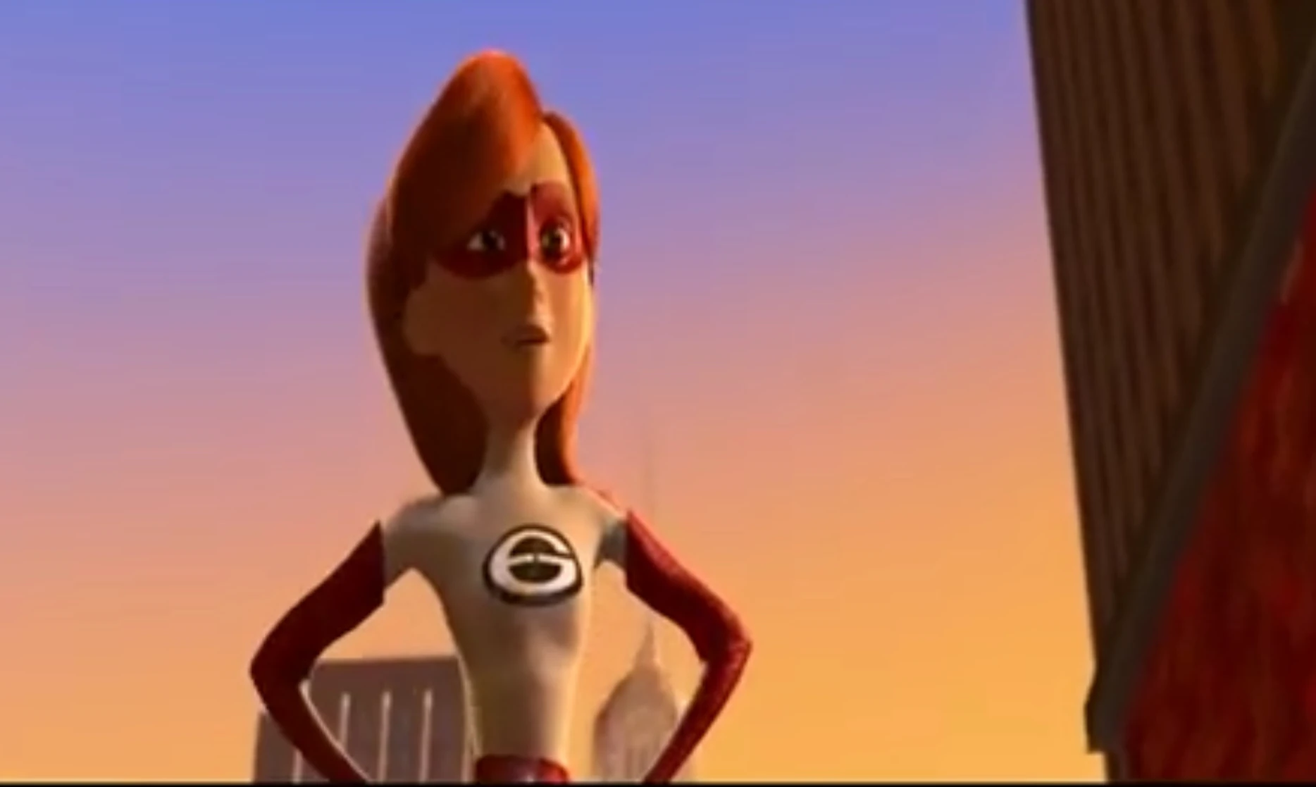 The Incredibles Elastigirl Mirror