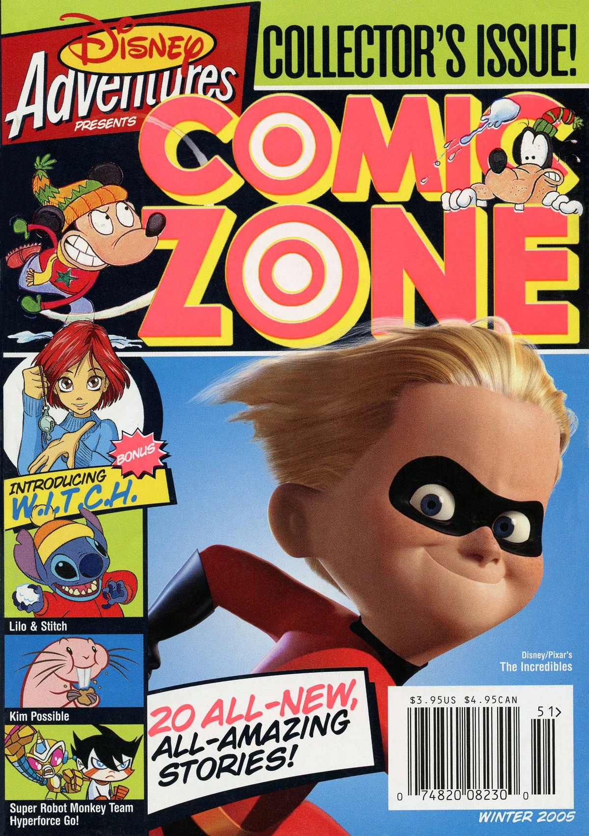 Disney Adventures Comic Zone, Winter 2005 | The Incredibles Wiki | Fandom