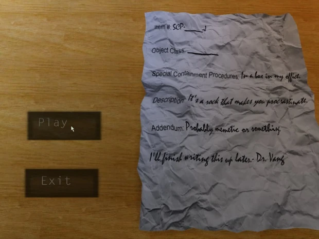 SCP- -J (2013) | The Indie Horror Game World Wiki | Fandom