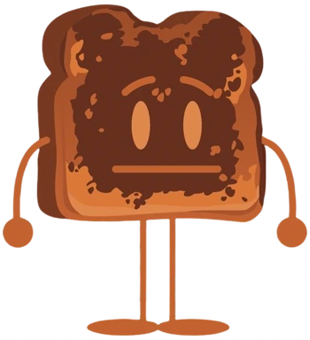 Burnt Toast | The Infamous Object Show Wiki | Fandom