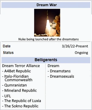 The Dream War | The infinity realms Wiki | Fandom