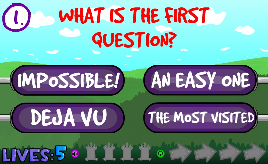 Question 1 (The Insurmountable Quiz) | The Insurmountable Quiz Wiki ...