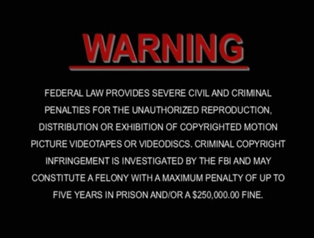 DreamWorks Home Entertainment Warning Screens | The JH Movie Collection ...