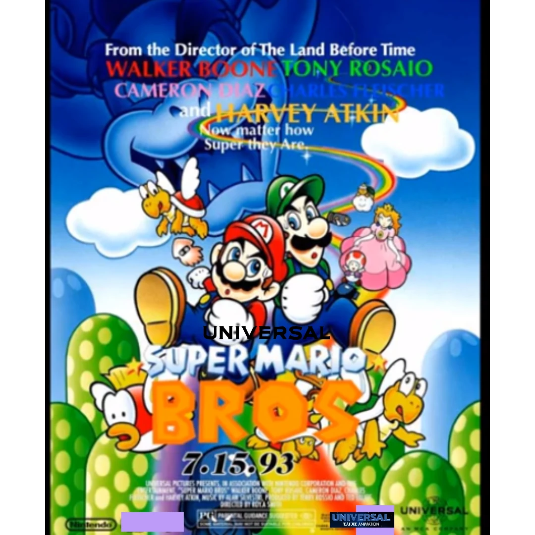 Super Mario Bros. (1993 animated film) | The JH Movie Collection's ...