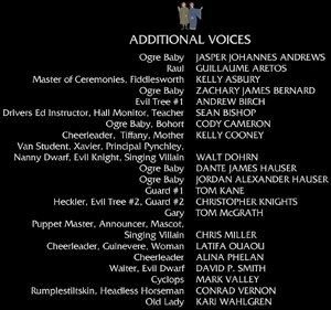 List of additional voices | The JH Movie Collection's Official Wiki ...