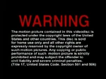 Universal Studios Home Entertainment Warning Screens | The JH Movie ...