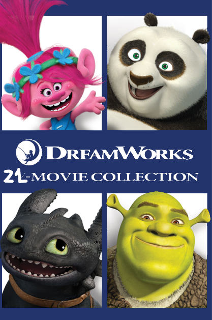 DreamWorks Animation 22-Movie Bundle DVD Set | The JH Movie Collection ...